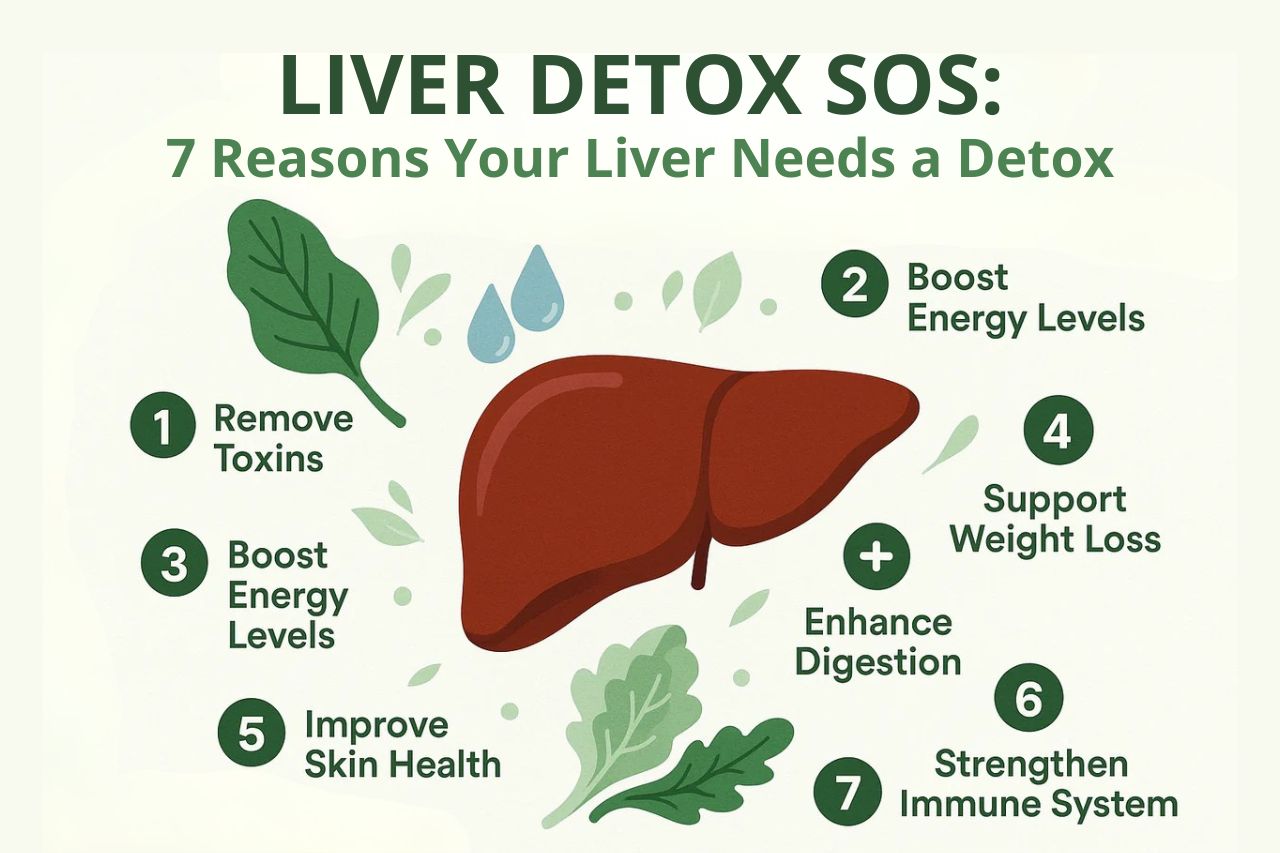 Liver Detox SOS! 7 Reasons to Detox Your Liver Now (Doctors' Orders ...